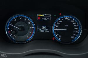 Blue Subaru Levorg 2016 in Kaunas, with an engine capacity of 1.60 L and mileage of 83 thousand km for 13999 €, photo 9 on AUTOMOTO.COM.LV