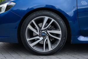 Blue Subaru Levorg 2016 in Kaunas, with an engine capacity of 1.60 L and mileage of 83 thousand km for 13999 €, photo 15 on AUTOMOTO.COM.LV