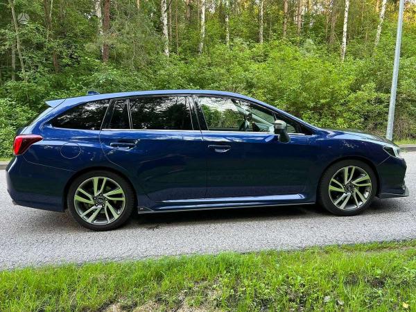 Blue Subaru Levorg 2016 in Prienai, with an engine capacity of 1.60 L and mileage of 200 thousand km for 10500 €, photo 3 on AUTOMOTO.COM.LV