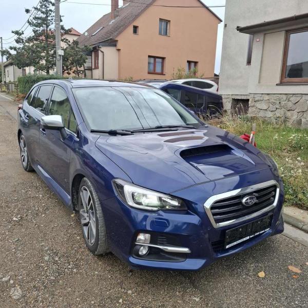 Синий Субару Levorg 2016 в Вильнюс, объемом двигателя 1.60 л и пробегом 210 тыс. км за 11990 €, фото 1 на AUTOMOTO.COM.LV