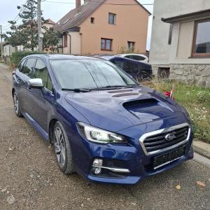 Blue Subaru Levorg 2016 in Vilnius, with an engine capacity of 1.60 L and mileage of 210 thousand km for 11990 €, photo  on AUTOMOTO.COM.LV