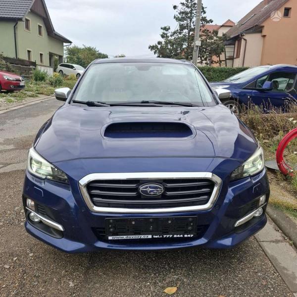 Синий Субару Levorg 2016 в Вильнюс, объемом двигателя 1.60 л и пробегом 210 тыс. км за 11990 €, фото 3 на AUTOMOTO.COM.LV