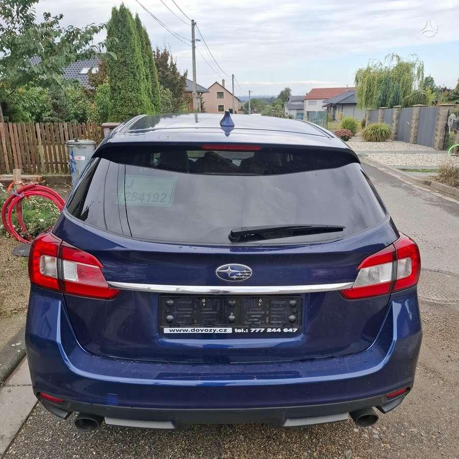 Blue Subaru Levorg 2016 in Vilnius, with an engine capacity of 1.60 L and mileage of 210 thousand km for 11990 €, photo 7 on AUTOMOTO.COM.LV