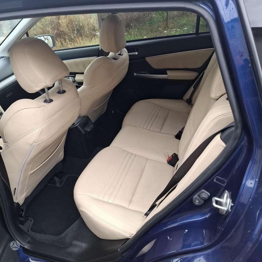 Blue Subaru Levorg 2016 in Vilnius, with an engine capacity of 1.60 L and mileage of 210 thousand km for 11990 €, photo 13 on AUTOMOTO.COM.LV