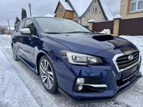 Zils Subaru Levorg 2017 Birštonas, ar dzinēja tilpumu 1.60 L un nobraukumu 205 tūkst. km par 10600 €, foto 1 vietnē AUTOMOTO.COM.LV