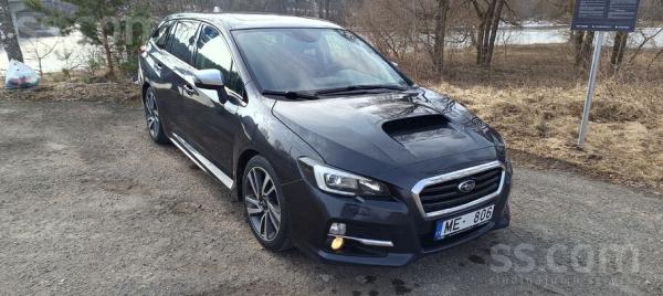 Pelēks Subaru Levorg 2015 Rīga, ar dzinēja tilpumu 1.60 L un nobraukumu 160 tūkst. km par 10400 €, foto 1 vietnē AUTOMOTO.COM.LV