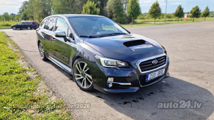 Pelēks Subaru Levorg 2016 Tallina, ar dzinēja tilpumu 1.60 L un nobraukumu 173 tūkst. km par 11900 €, foto 1 vietnē AUTOMOTO.COM.LV