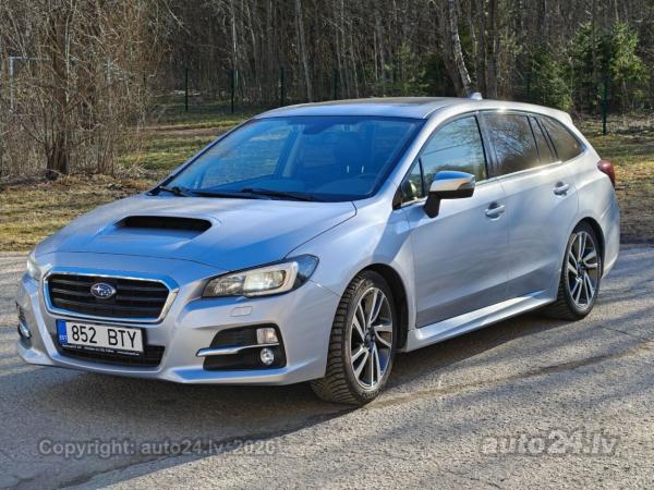 Grey Subaru Levorg 2017 in Tallinn, with an engine capacity of 1.60 L and mileage of 95 thousand km for 13000 €, photo 1 on AUTOMOTO.COM.LV