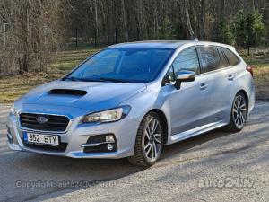 Pelēks Subaru Levorg 2017 Tallina, ar dzinēja tilpumu 1.60 L un nobraukumu 95 tūkst. km par 13000 €, foto  vietnē AUTOMOTO.COM.LV