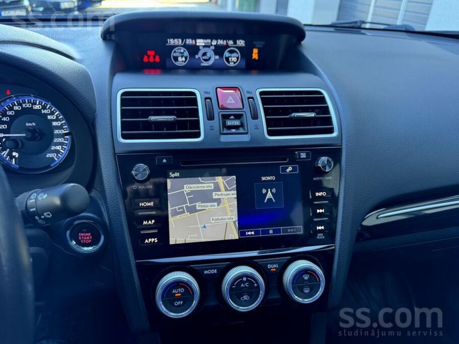 Pelēks Subaru Levorg 2018 Rīga, ar dzinēja tilpumu 1.60 L un nobraukumu 219 tūkst. km par 11800 €, foto 24 vietnē AUTOMOTO.COM.LV