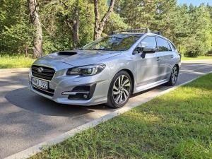 Grey Subaru Levorg 2019 in Vilnius, with an engine capacity of 1.60 L and mileage of 207 thousand km for 13999 €, photo 4 on AUTOMOTO.COM.LV