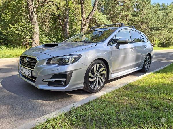 Grey Subaru Levorg 2019 in Vilnius, with an engine capacity of 1.60 L and mileage of 207 thousand km for 13999 €, photo 5 on AUTOMOTO.COM.LV