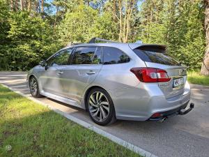Grey Subaru Levorg 2019 in Vilnius, with an engine capacity of 1.60 L and mileage of 207 thousand km for 13999 €, photo 8 on AUTOMOTO.COM.LV
