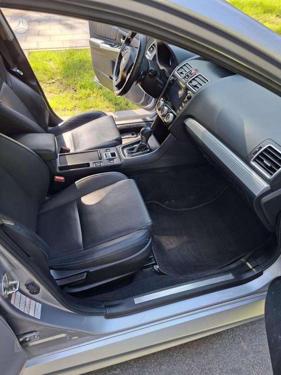 Grey Subaru Levorg 2019 in Vilnius, with an engine capacity of 1.60 L and mileage of 207 thousand km for 13999 €, photo 23 on AUTOMOTO.COM.LV
