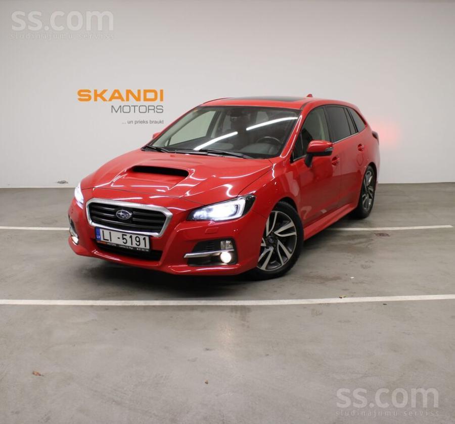 Sarkans Subaru Levorg 2015 Rīga, ar dzinēja tilpumu 1.60 L un nobraukumu 170 tūkst. km par 11290 €, foto 1 vietnē AUTOMOTO.COM.LV