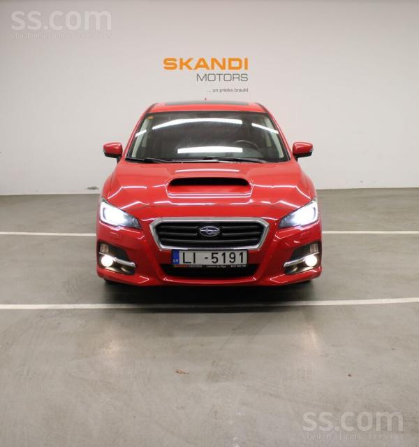 Red Subaru Levorg 2015 in Riga, with an engine capacity of 1.60 L and mileage of 170 thousand km for 11290 €, photo 2 on AUTOMOTO.COM.LV