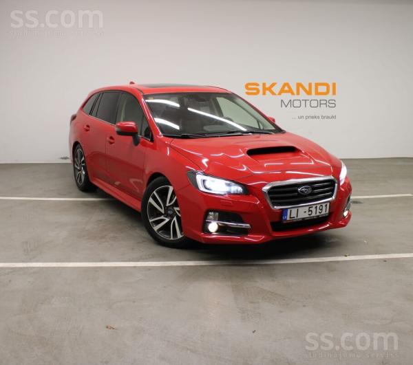 Red Subaru Levorg 2015 in Riga, with an engine capacity of 1.60 L and mileage of 170 thousand km for 11290 €, photo 3 on AUTOMOTO.COM.LV