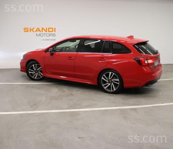 Red Subaru Levorg 2015 in Riga, with an engine capacity of 1.60 L and mileage of 170 thousand km for 11290 €, photo 6 on AUTOMOTO.COM.LV