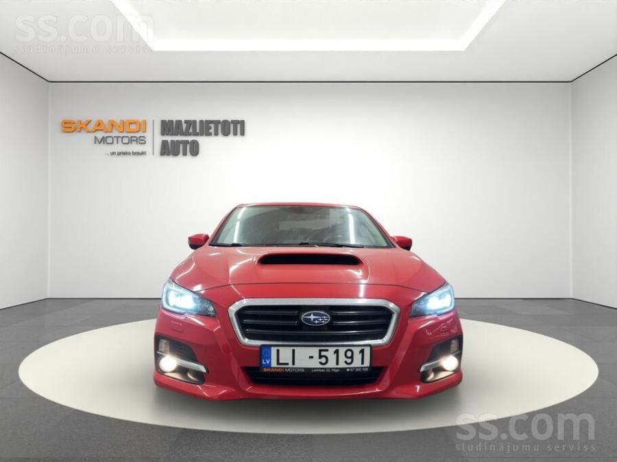 Sarkans Subaru Levorg 2015 Rīga, ar dzinēja tilpumu 1.60 L un nobraukumu 170 tūkst. km par 9990 €, foto 3 vietnē AUTOMOTO.COM.LV