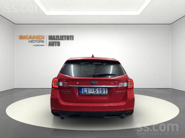 Красный Субару Levorg 2015 в Рига, объемом двигателя 1.60 л и пробегом 170 тыс. км за 9990 €, фото 5 на AUTOMOTO.COM.LV