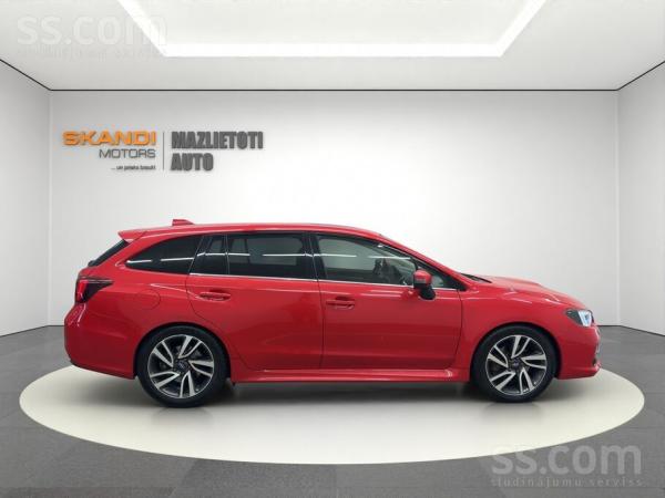 Красный Субару Levorg 2015 в Рига, объемом двигателя 1.60 л и пробегом 170 тыс. км за 9990 €, фото 7 на AUTOMOTO.COM.LV