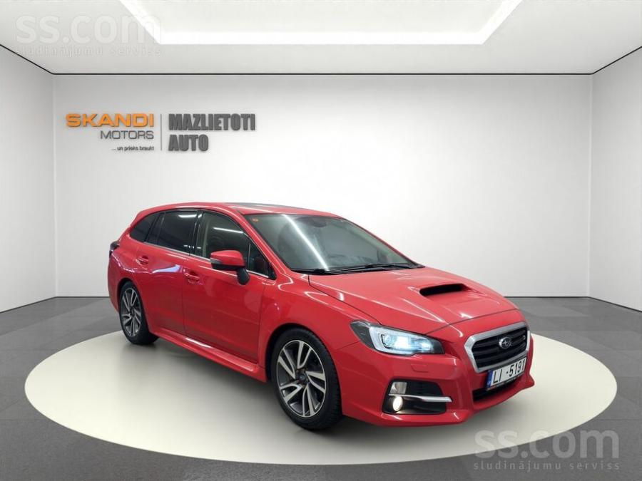 Sarkans Subaru Levorg 2015 Rīga, ar dzinēja tilpumu 1.60 L un nobraukumu 170 tūkst. km par 9990 €, foto 9 vietnē AUTOMOTO.COM.LV