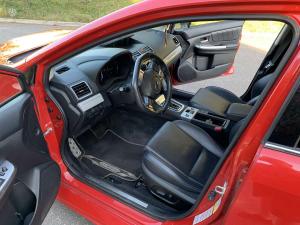 Red Subaru Levorg 2015 in Vilnius, with an engine capacity of 1.60 L and mileage of 180 thousand km for 9000 €, photo 13 on AUTOMOTO.COM.LV