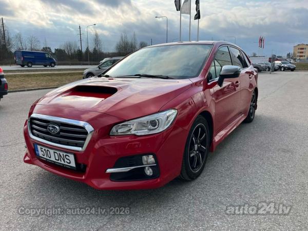 Sarkans Subaru Levorg 2016 Tartu, ar dzinēja tilpumu 1.60 L un nobraukumu 177 tūkst. km par 11500 €, foto 4 vietnē AUTOMOTO.COM.LV
