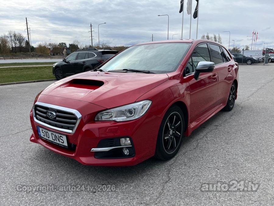 Красный Субару Levorg 2016 в Тарту, объемом двигателя 1.60 л и пробегом 177 тыс. км за 10900 €, фото 1 на AUTOMOTO.COM.LV