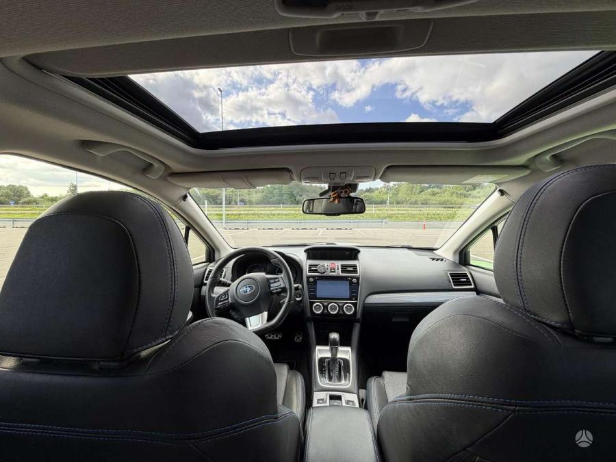White Subaru Levorg 2016 in Vilnius, with an engine capacity of 1.60 L and mileage of 174 thousand km for 11000 €, photo 10 on AUTOMOTO.COM.LV