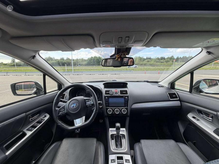 White Subaru Levorg 2016 in Vilnius, with an engine capacity of 1.60 L and mileage of 174 thousand km for 11000 €, photo 11 on AUTOMOTO.COM.LV