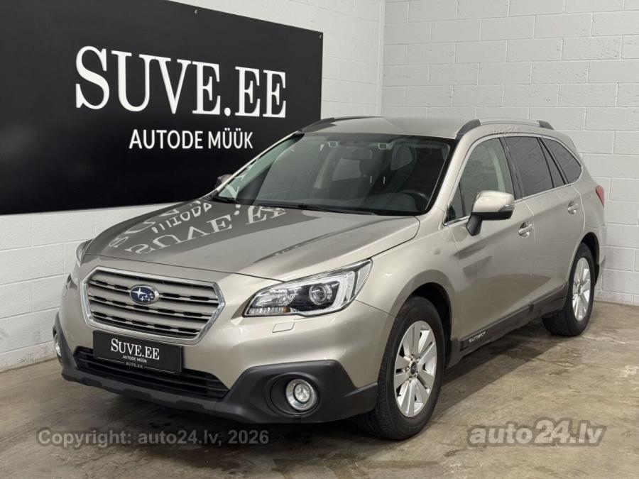Smilšu krāsa Subaru Outback 2015 Tallina, ar dzinēja tilpumu 2.50 L un nobraukumu 138 tūkst. km par 14995 €, foto 1 vietnē AUTOMOTO.COM.LV