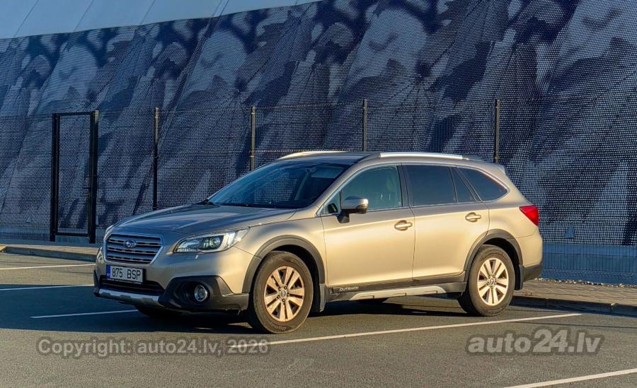 Smilšu krāsa Subaru Outback 2016 Tallina, ar dzinēja tilpumu 2.00 L un nobraukumu 170 tūkst. km par 12000 €, foto 1 vietnē AUTOMOTO.COM.LV