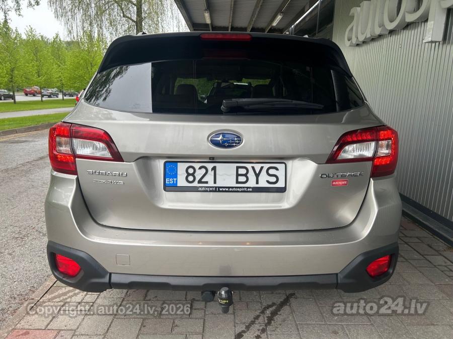Beige Subaru Outback 2018 in Tallinn, with an engine capacity of 2.50 L and mileage of 90 thousand km for 19990 €, photo 6 on AUTOMOTO.COM.LV