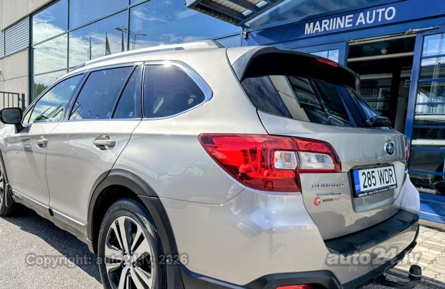 Beige Subaru Outback 2019 in Johvi, with an engine capacity of 2.50 L and mileage of 88 thousand km for 22990 €, photo 7 on AUTOMOTO.COM.LV