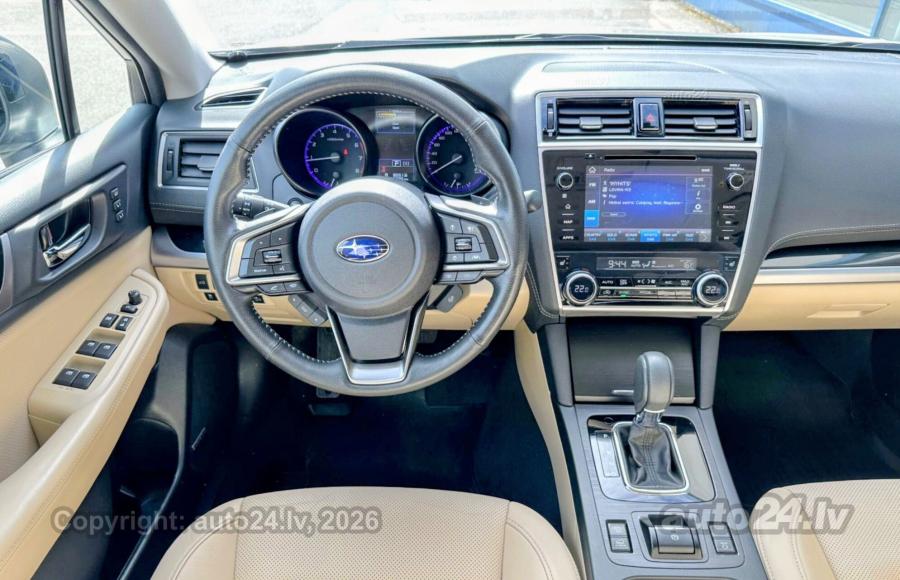 Beige Subaru Outback 2019 in Johvi, with an engine capacity of 2.50 L and mileage of 88 thousand km for 22990 €, photo 8 on AUTOMOTO.COM.LV