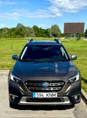 Beige Subaru Outback 2021 in Tallinn, with an engine capacity of 2.50 L and mileage of 62 thousand km for 28900 €, photo  on AUTOMOTO.COM.LV