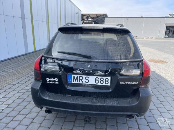 Melns Subaru Outback 2005 Raseiniai, ar dzinēja tilpumu 2.50 L un nobraukumu 300 tūkst. km par 750 €, foto 8 vietnē AUTOMOTO.COM.LV