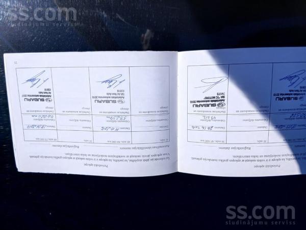 Черный Субару Аутбек 2015 в Огре, объемом двигателя 2.00 л и пробегом 353 тыс. км за 7400 €, фото 10 на AUTOMOTO.COM.LV