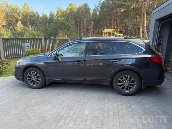 Black Subaru Outback 2015 in Riga, with an engine capacity of 2.00 L and mileage of 0 thousand km for 6800 €, photo 5 on AUTOMOTO.COM.LV