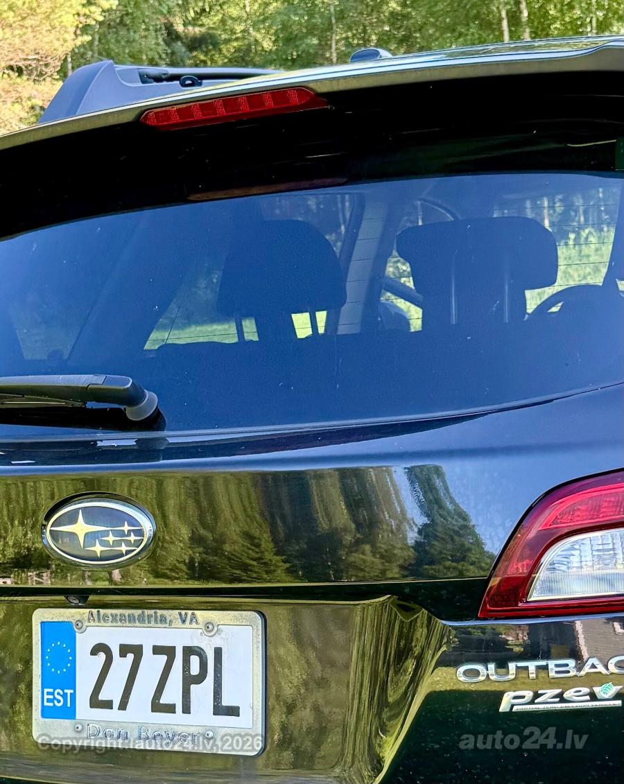Melns Subaru Outback 2015 Tallina, ar dzinēja tilpumu 2.50 L un nobraukumu 213 tūkst. km par 11000 €, foto 12 vietnē AUTOMOTO.COM.LV