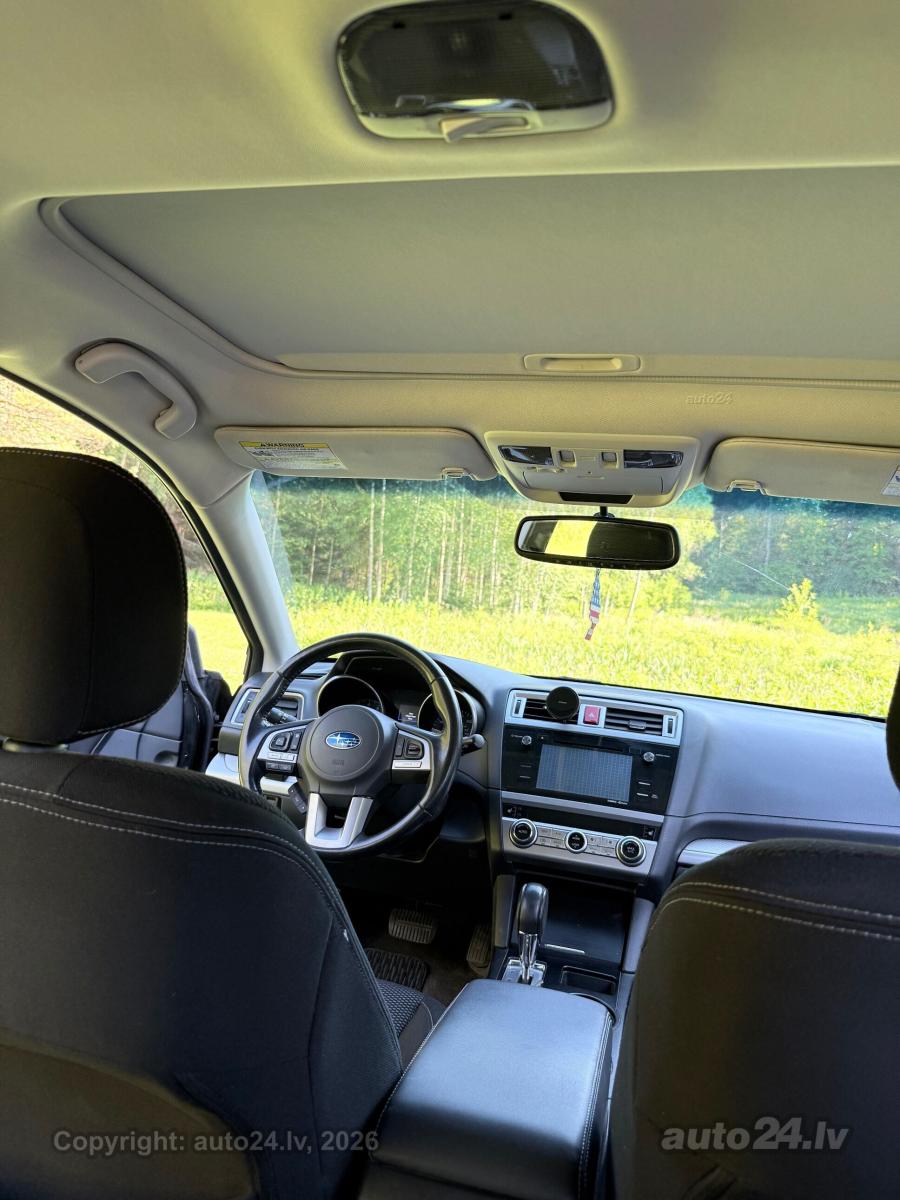 Melns Subaru Outback 2015 Tallina, ar dzinēja tilpumu 2.50 L un nobraukumu 213 tūkst. km par 11000 €, foto 20 vietnē AUTOMOTO.COM.LV