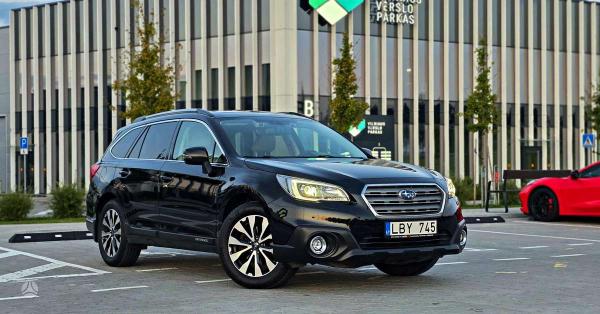 Melns Subaru Outback 2016 Viļņa, ar dzinēja tilpumu 2.50 L un nobraukumu 213 tūkst. km par 13900 €, foto 1 vietnē AUTOMOTO.COM.LV