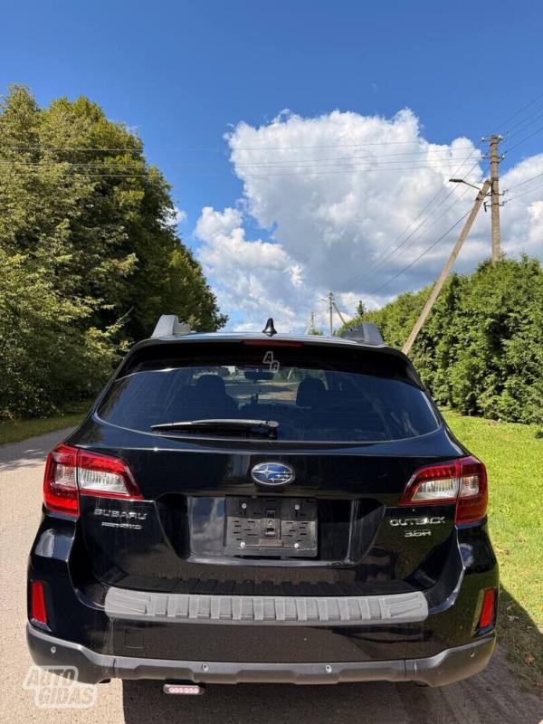 Black Subaru Outback 2017 in Kaunas, with an engine capacity of 3.60 L and mileage of 175 thousand km for 14000 €, photo 5 on AUTOMOTO.COM.LV