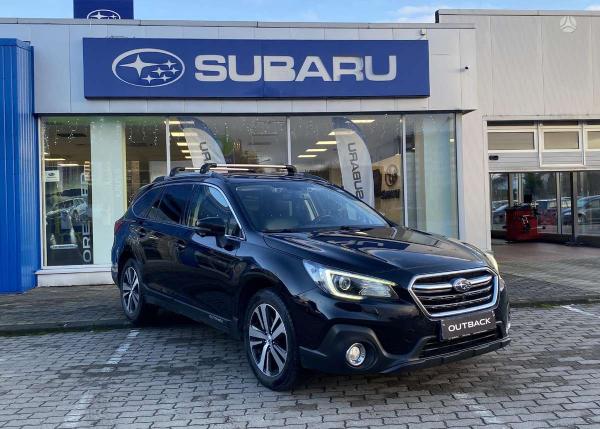 Black Subaru Outback 2018 in Klaipeda, with an engine capacity of 2.50 L and mileage of 184 thousand km for 17900 €, photo 2 on AUTOMOTO.COM.LV