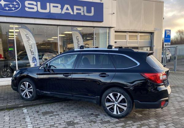 Black Subaru Outback 2018 in Klaipeda, with an engine capacity of 2.50 L and mileage of 184 thousand km for 17900 €, photo 3 on AUTOMOTO.COM.LV
