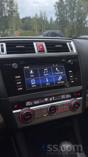 Black Subaru Outback 2018 in Riga, with an engine capacity of 2.00 L and mileage of 160 thousand km for 15500 €, photo 12 on AUTOMOTO.COM.LV