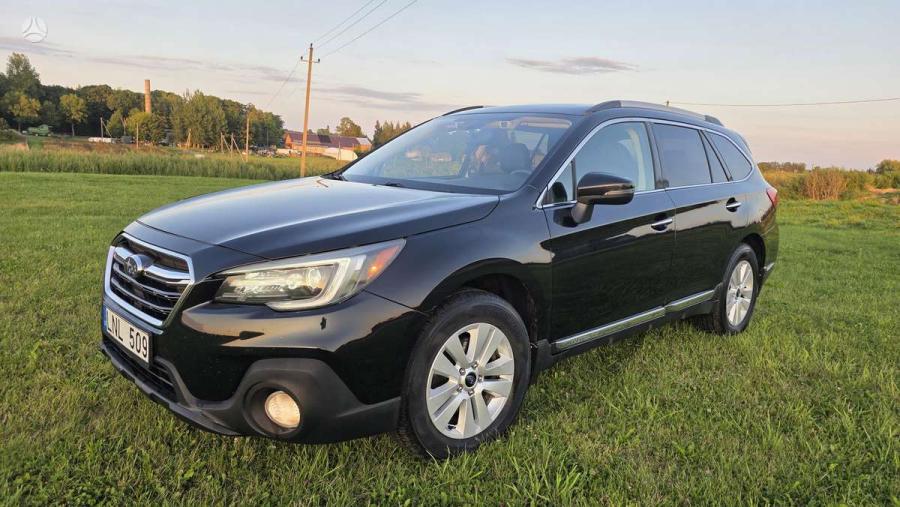 Melns Subaru Outback 2019 Raseiniai, ar dzinēja tilpumu 2.50 L un nobraukumu 154 tūkst. km par 13500 €, foto 1 vietnē AUTOMOTO.COM.LV