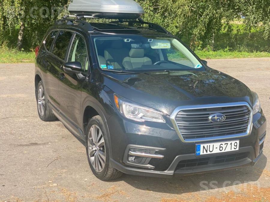 Black Subaru Outback 2021 in Riga, with an engine capacity of 2.40 L and mileage of 64 thousand km for 26500 €, photo 1 on AUTOMOTO.COM.LV