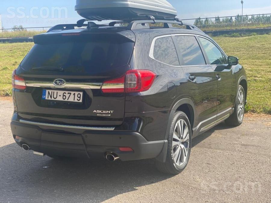 Black Subaru Outback 2021 in Riga, with an engine capacity of 2.40 L and mileage of 64 thousand km for 26500 €, photo 2 on AUTOMOTO.COM.LV